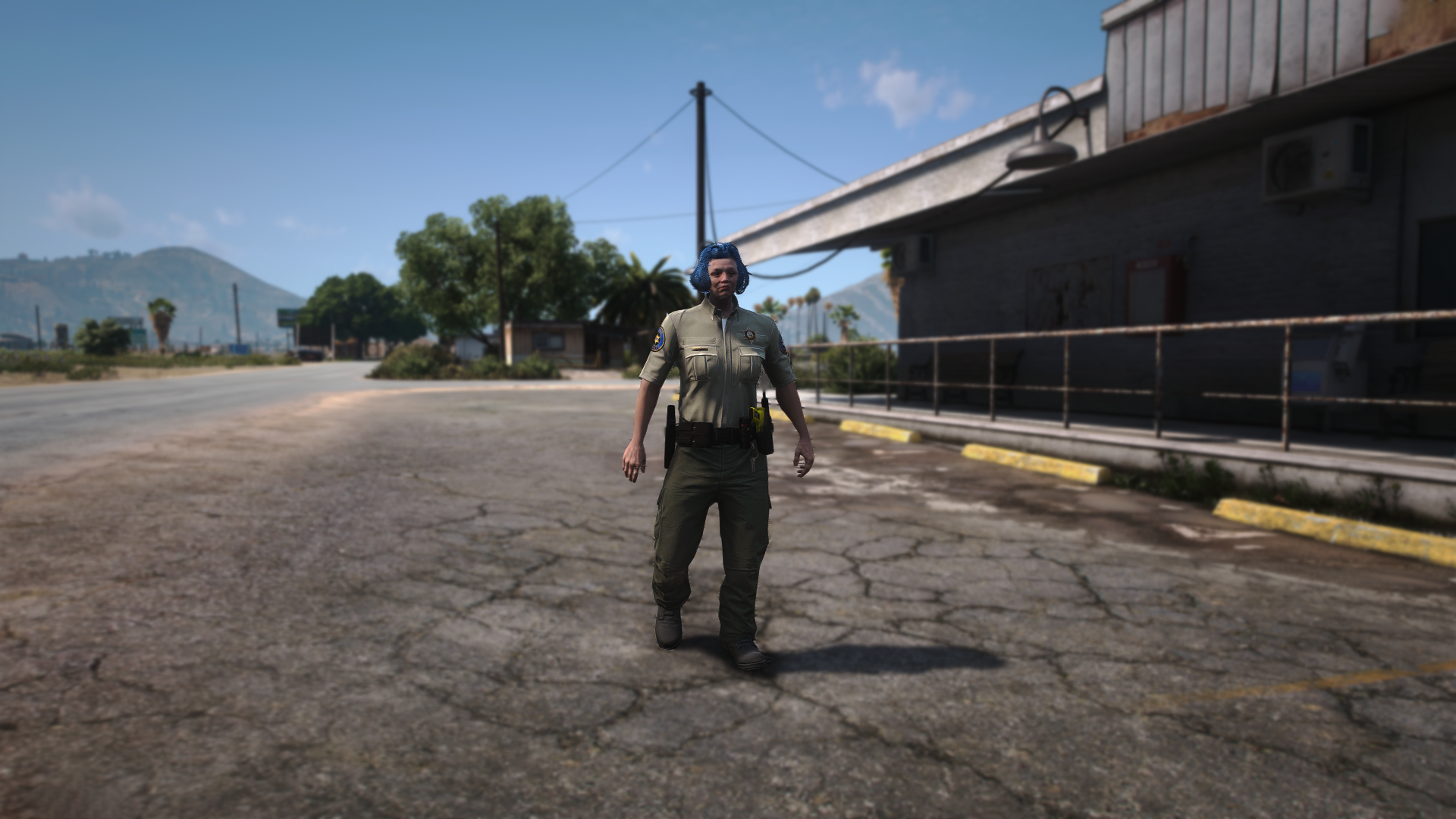 hitman development | Elise "Old Cop" Potter