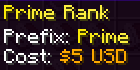 ComfySMP · Prime Rank