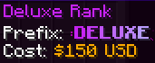 ComfySMP · Deluxe Rank