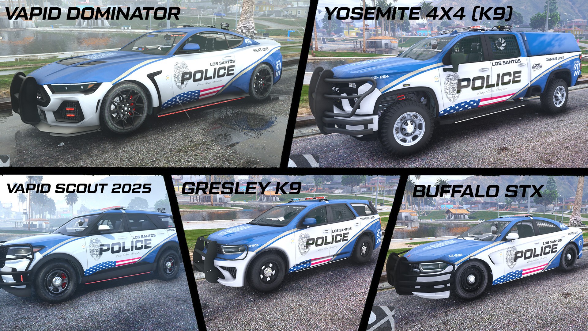 Fivem Designs · LSPD Livery pack 1