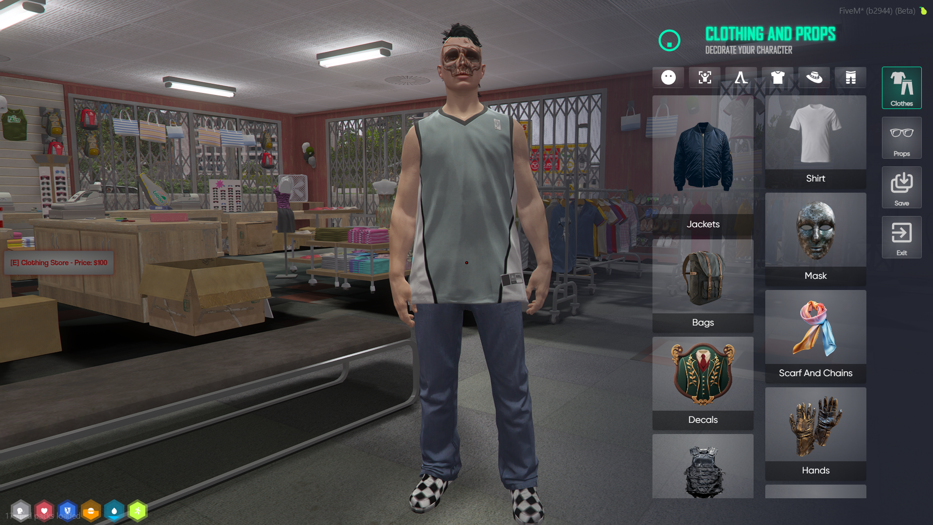 PAID - [PAID | ESX/QB/QBOX] nopixel 4.0 clothing menu | AT-APPARANCE ...