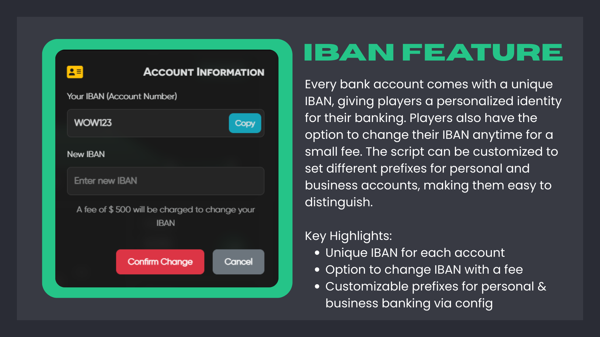 Wow Scripts Banking System
