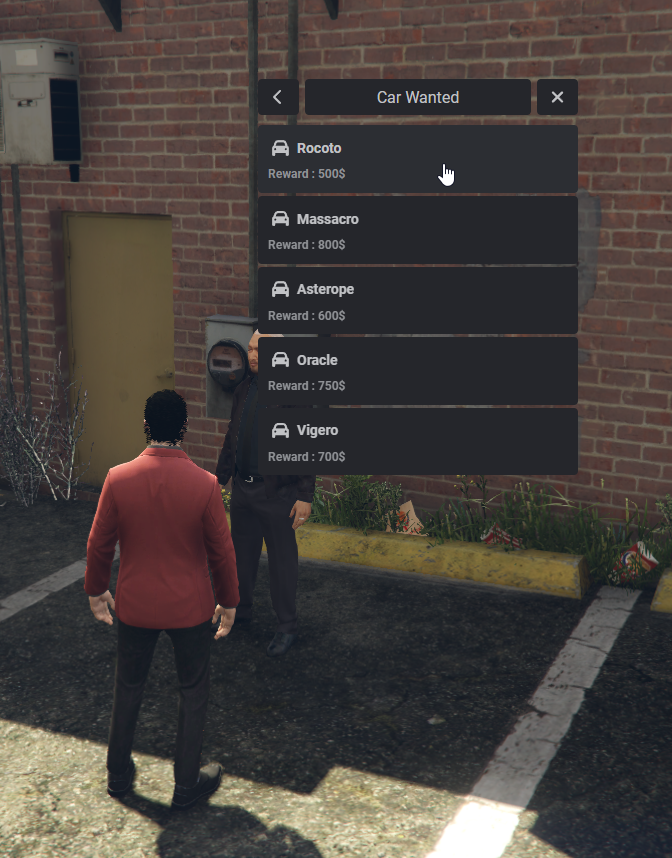 Lorenzo Chica Store | Car Theft Script