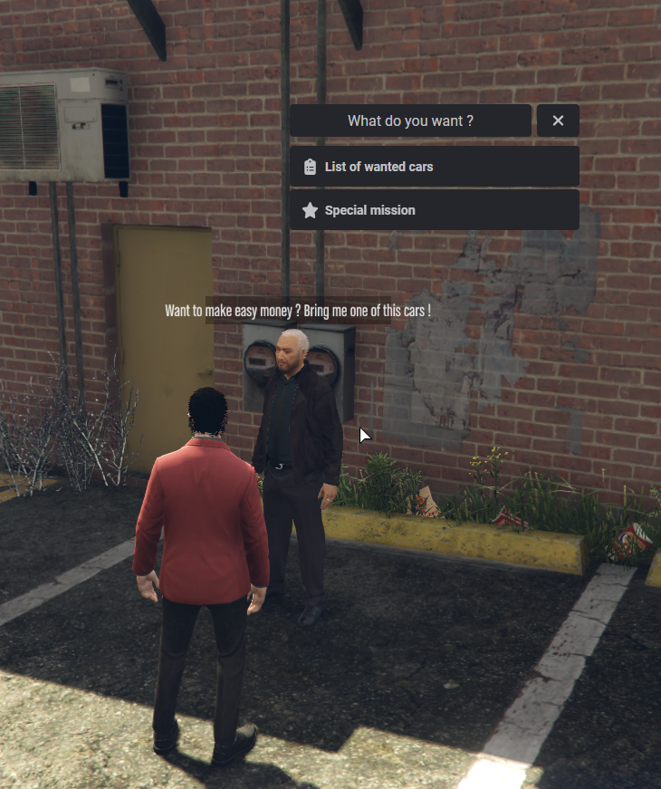 Lorenzo Chica Store | Car Theft Script