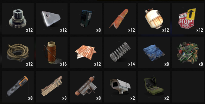 SUPA RUST · Components