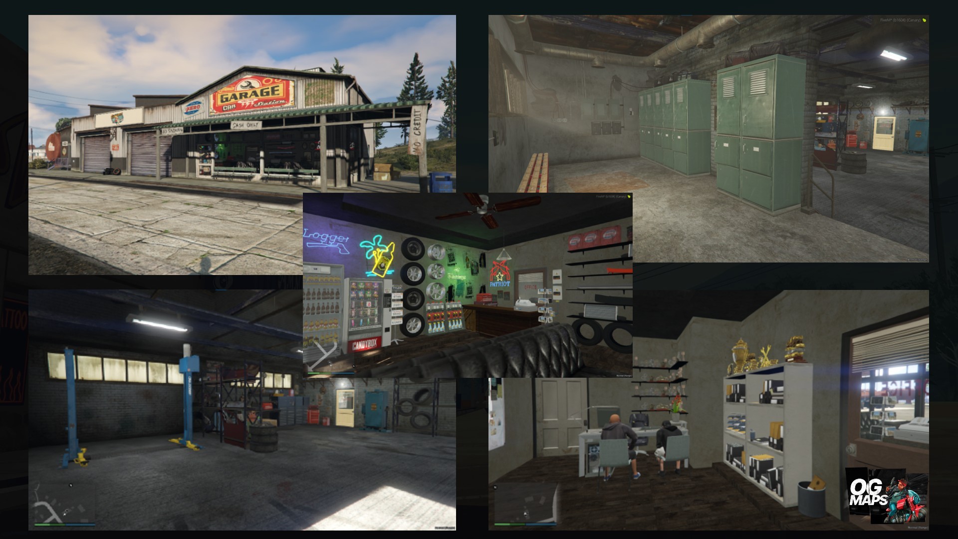 OG Maps · Paleto Beekers Mechanic Garage V2 Free version