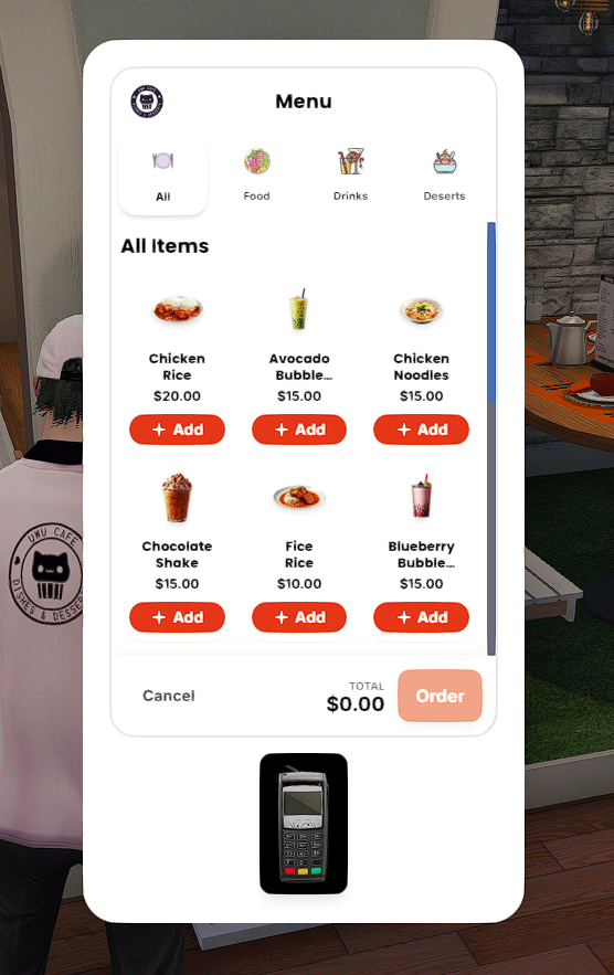 CRUX STUDIO · UWU CAT CAFE JOB V2