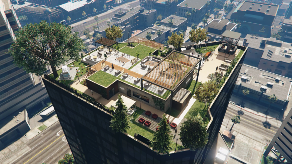 Aura Studio | Sky Line Vibes Rooftop | Fivem Map