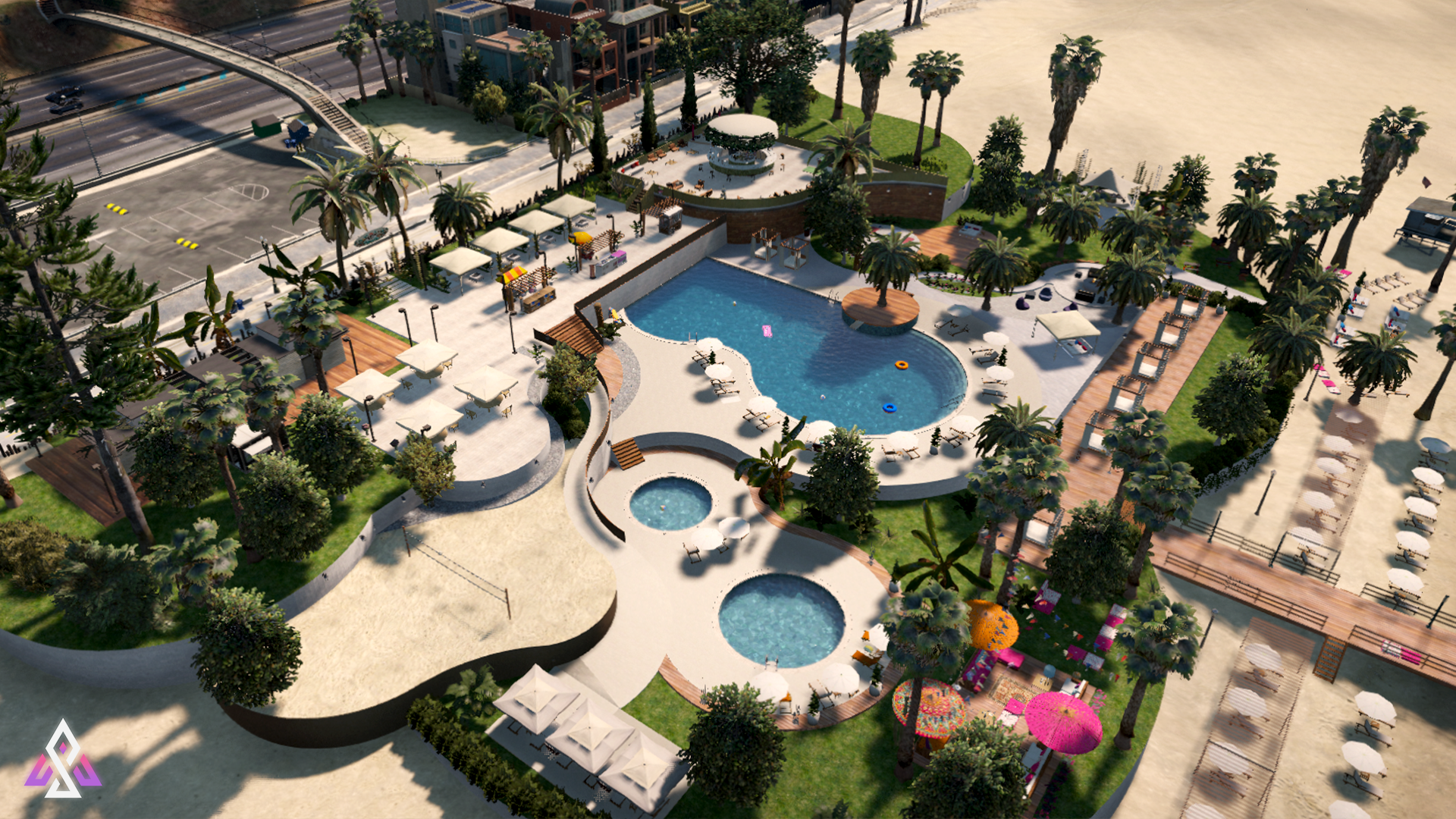 Aura Studio | Paradise Beach Club I Fivem Map