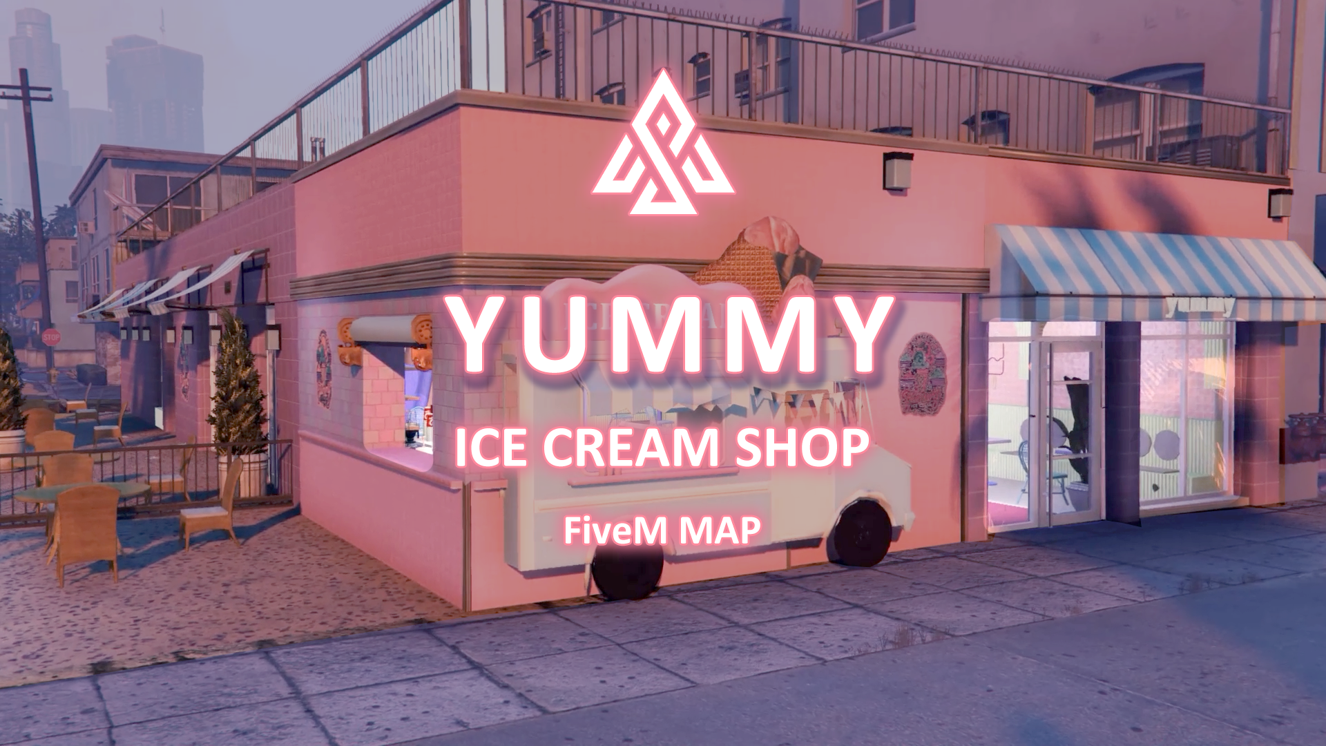 Aura Studio | Yummy Ice Cream Shop I Fivem Map