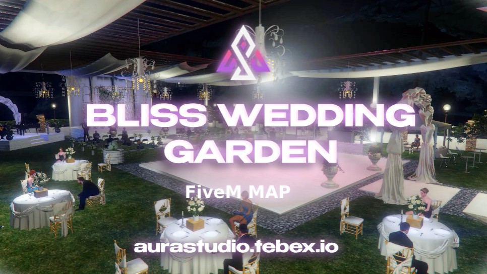 Aura Studio | Bliss Wedding Garden | Fivem MAP