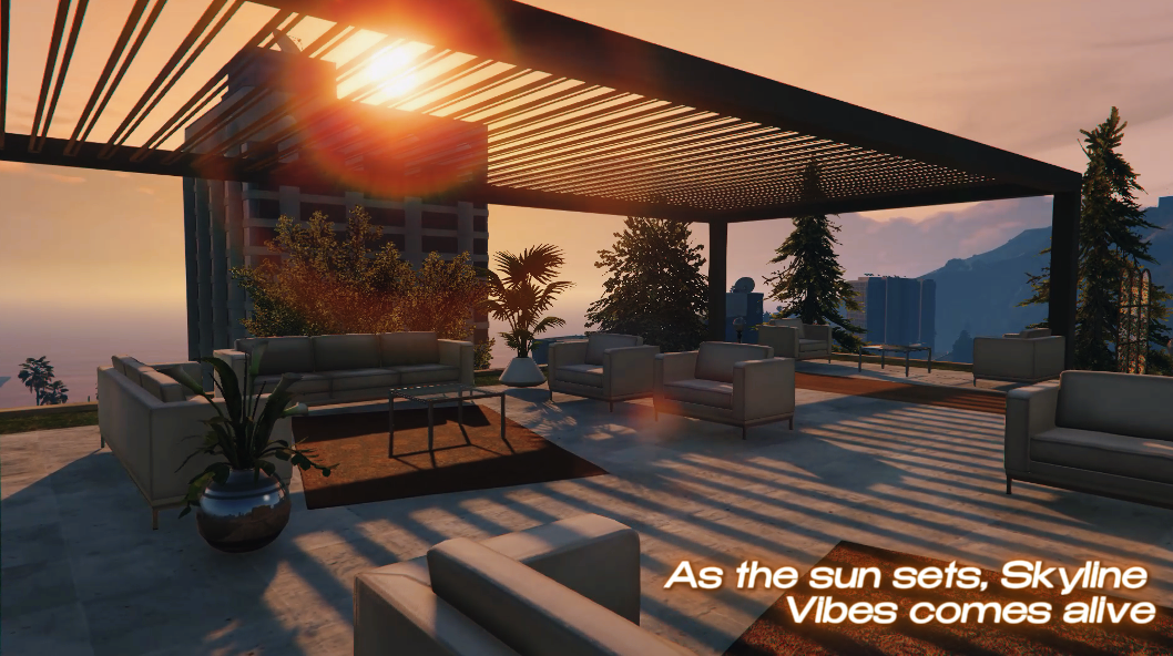 Aura Studio | Sky Line Vibes Rooftop | Fivem Map
