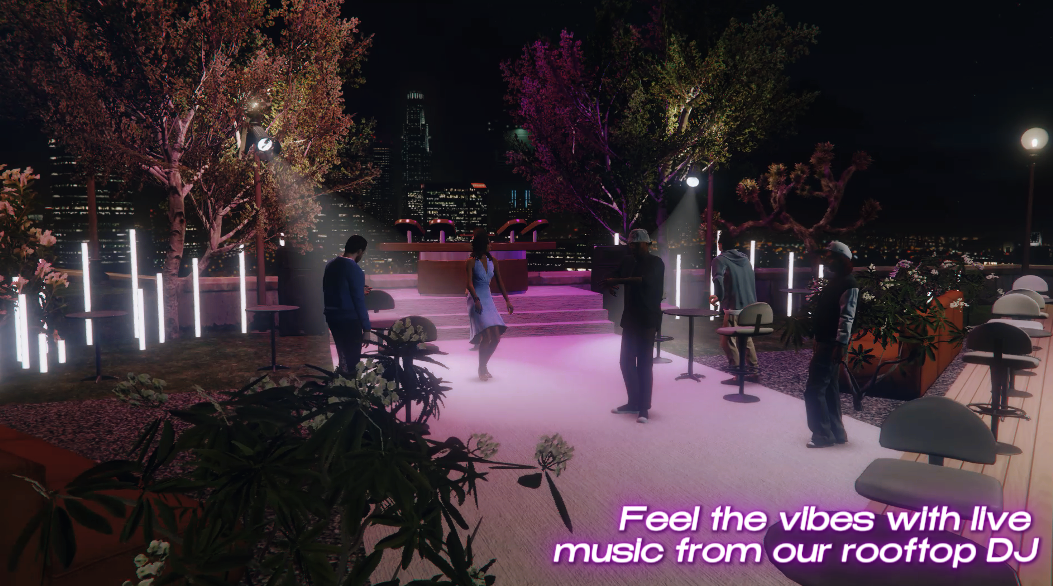 Aura Studio | Sky Line Vibes Rooftop | Fivem Map