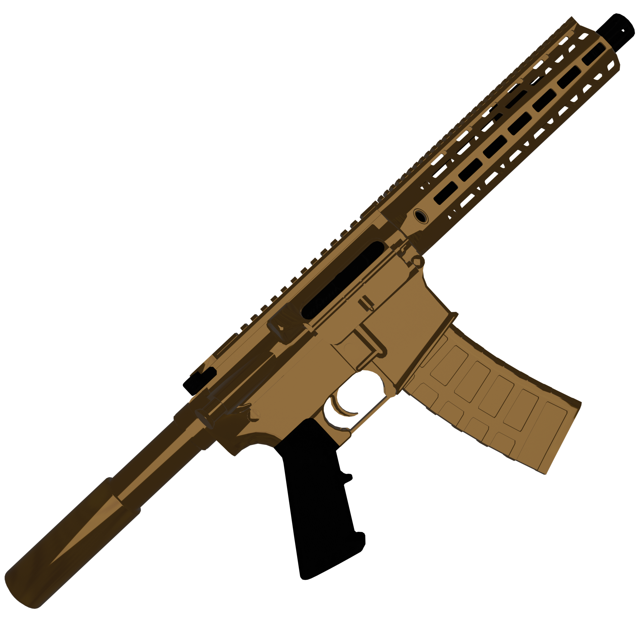 SW3RV DEPT · GOLD WEAPON PACK V1