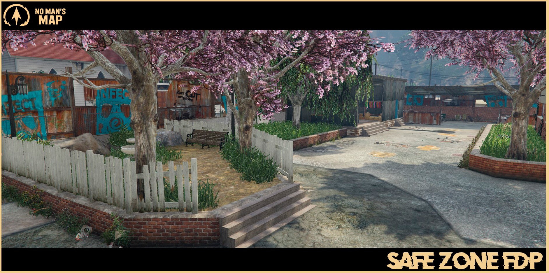 No Man’s Map · Safe Zone FDP / Apocalypse