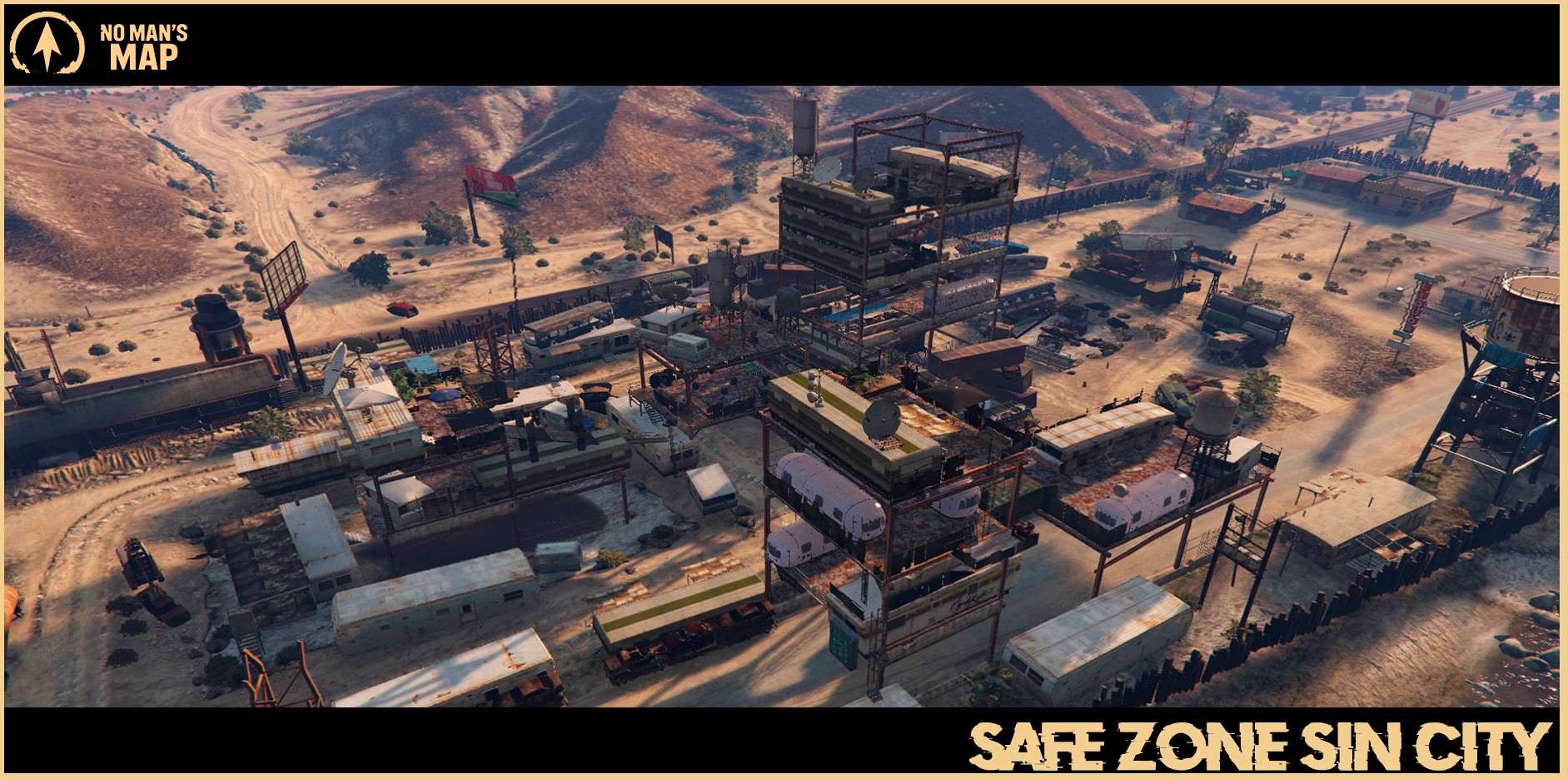 No Man’s Map | GTA V & FiveM Survival Maps