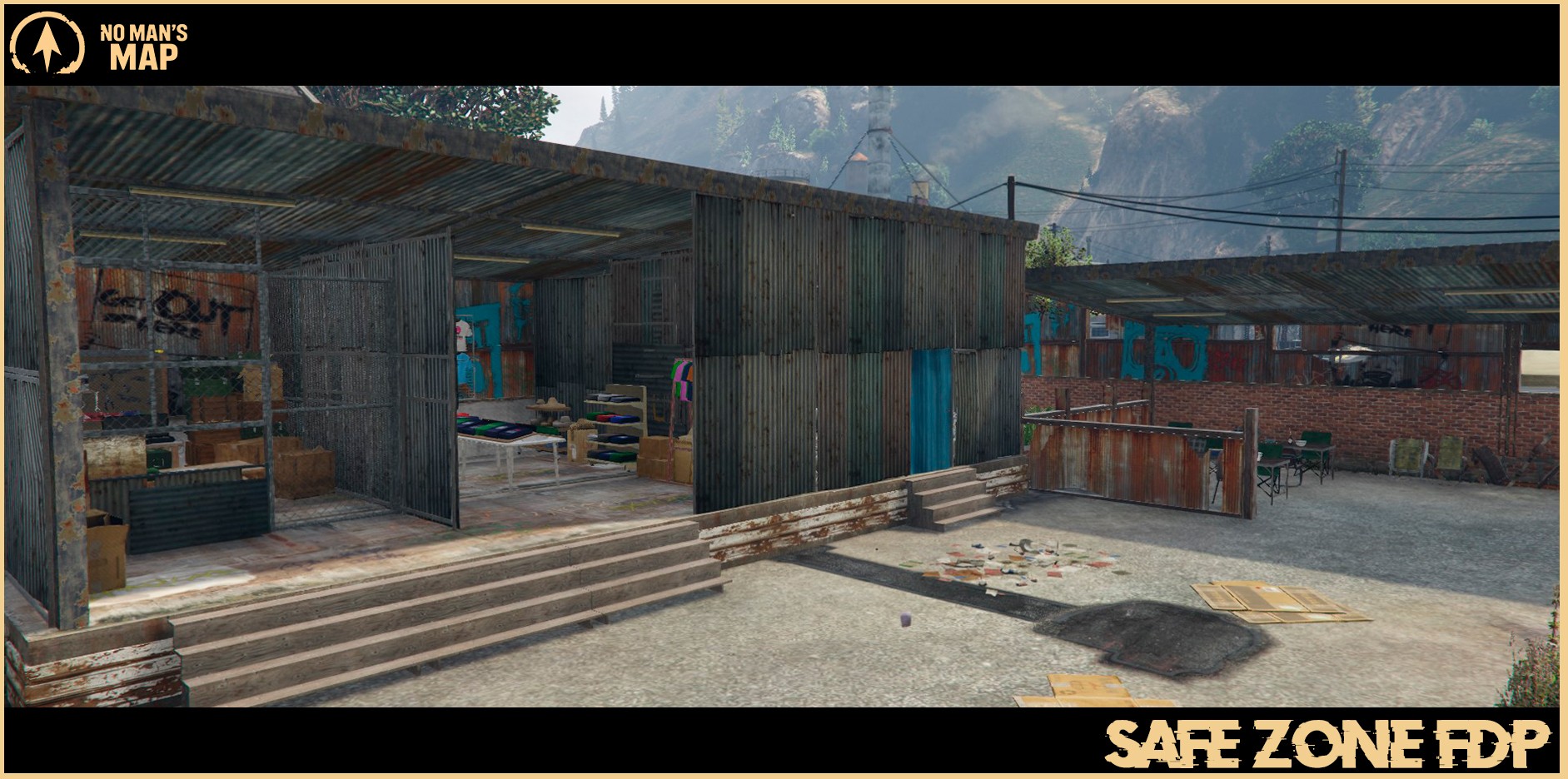 No Man’s Map · Safe Zone FDP / Apocalypse