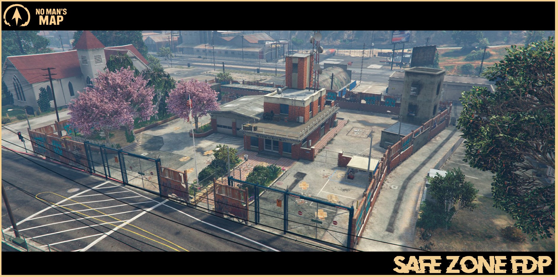 No Man’s Map · Safe Zone FDP / Apocalypse