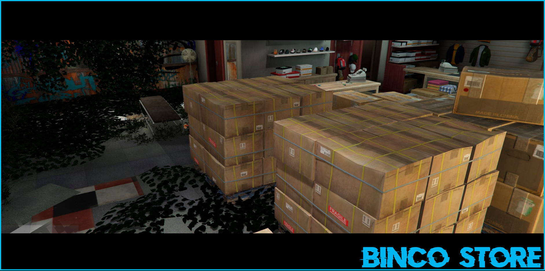 No Man’s Map · Binco Store / Apocalypse | MLO