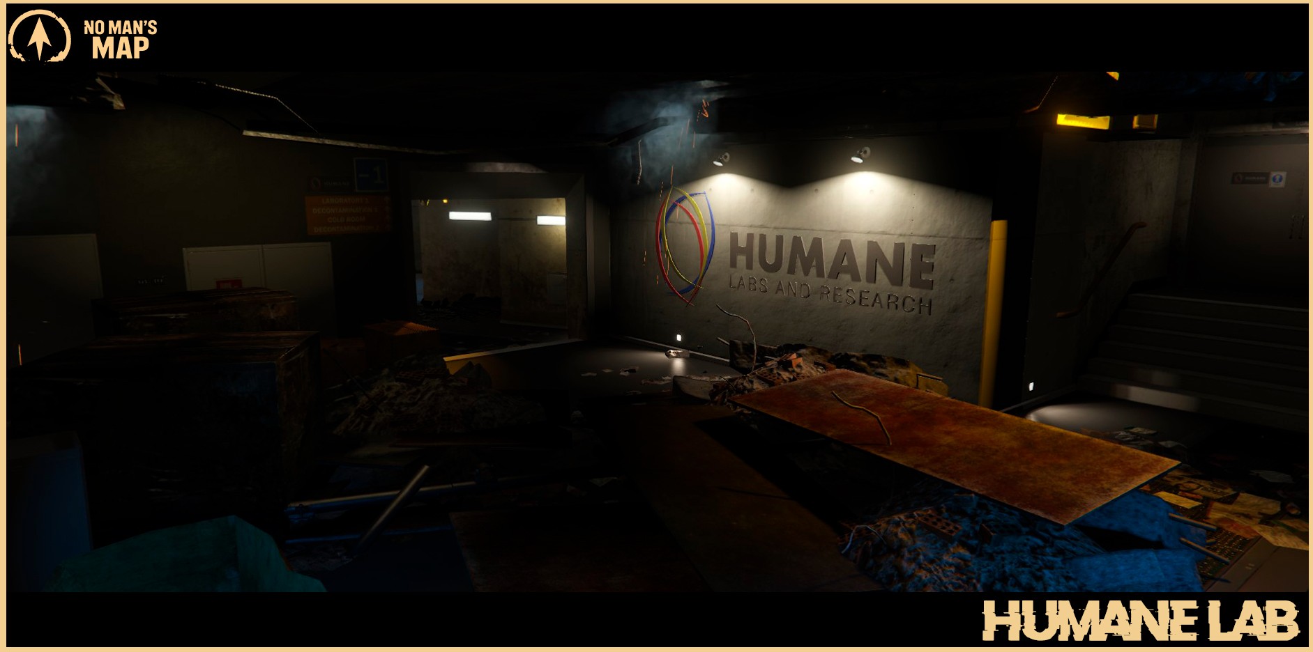 No Man’s Map · Humane Lab / Apocalypse | MLO