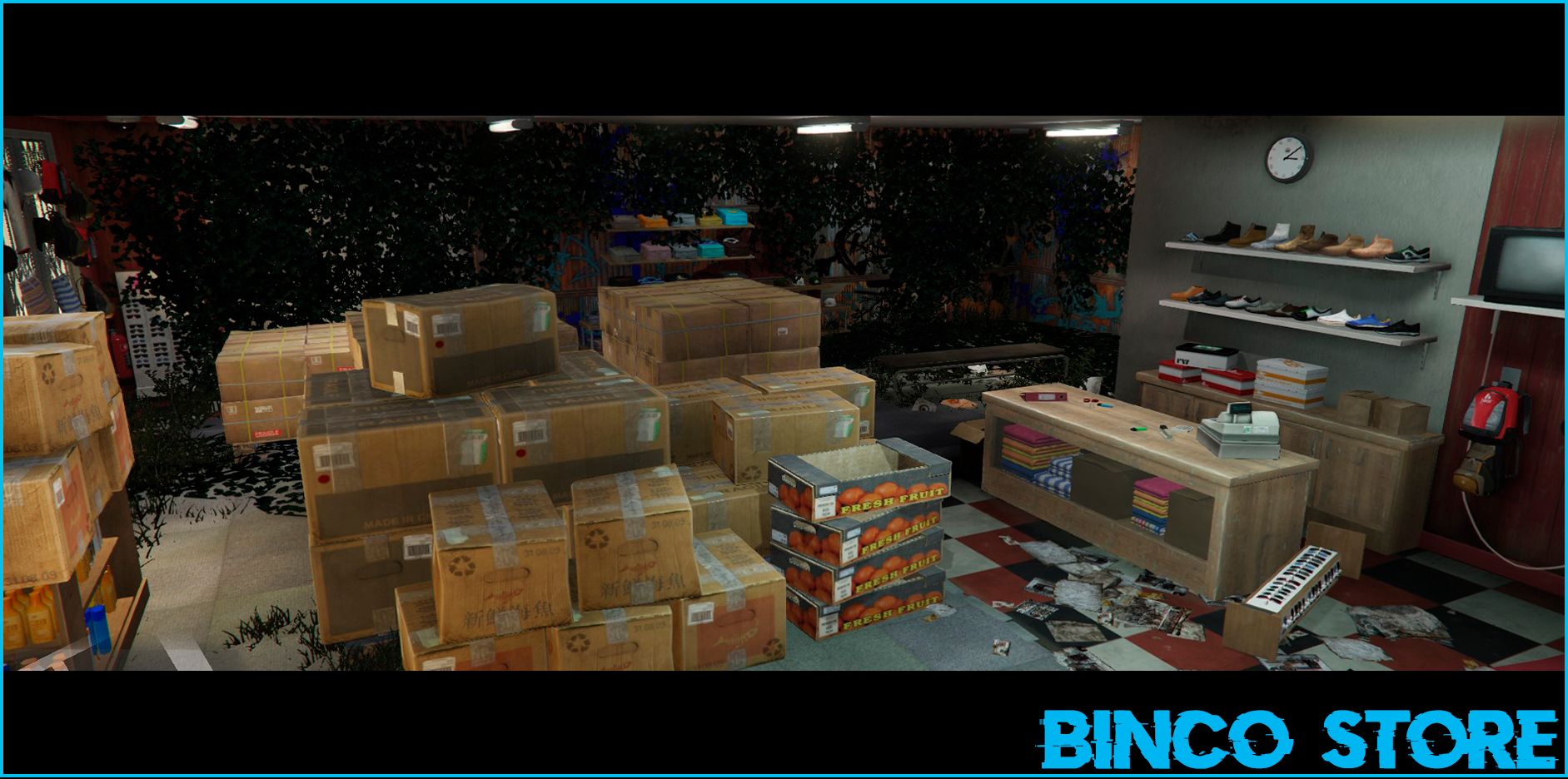 No Man’s Map · Binco Store / Apocalypse | MLO