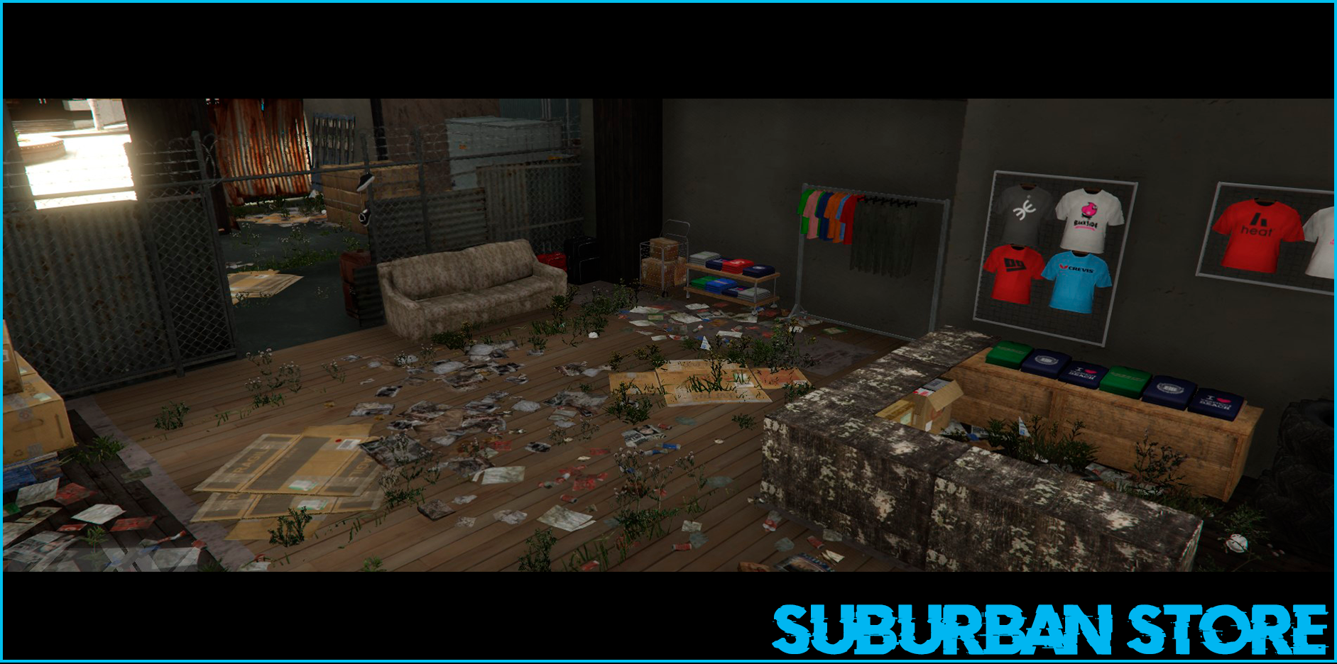 No Man’s Map · Suburban Store / Apocalypse | MLO