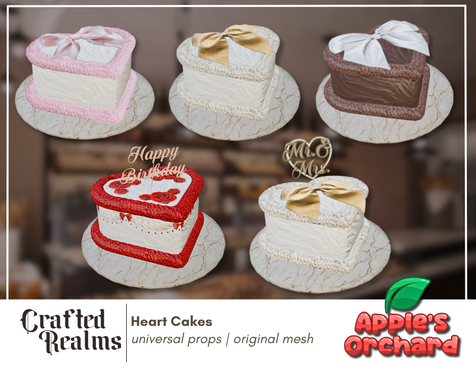 Apple's Orchard · Heart Cakes