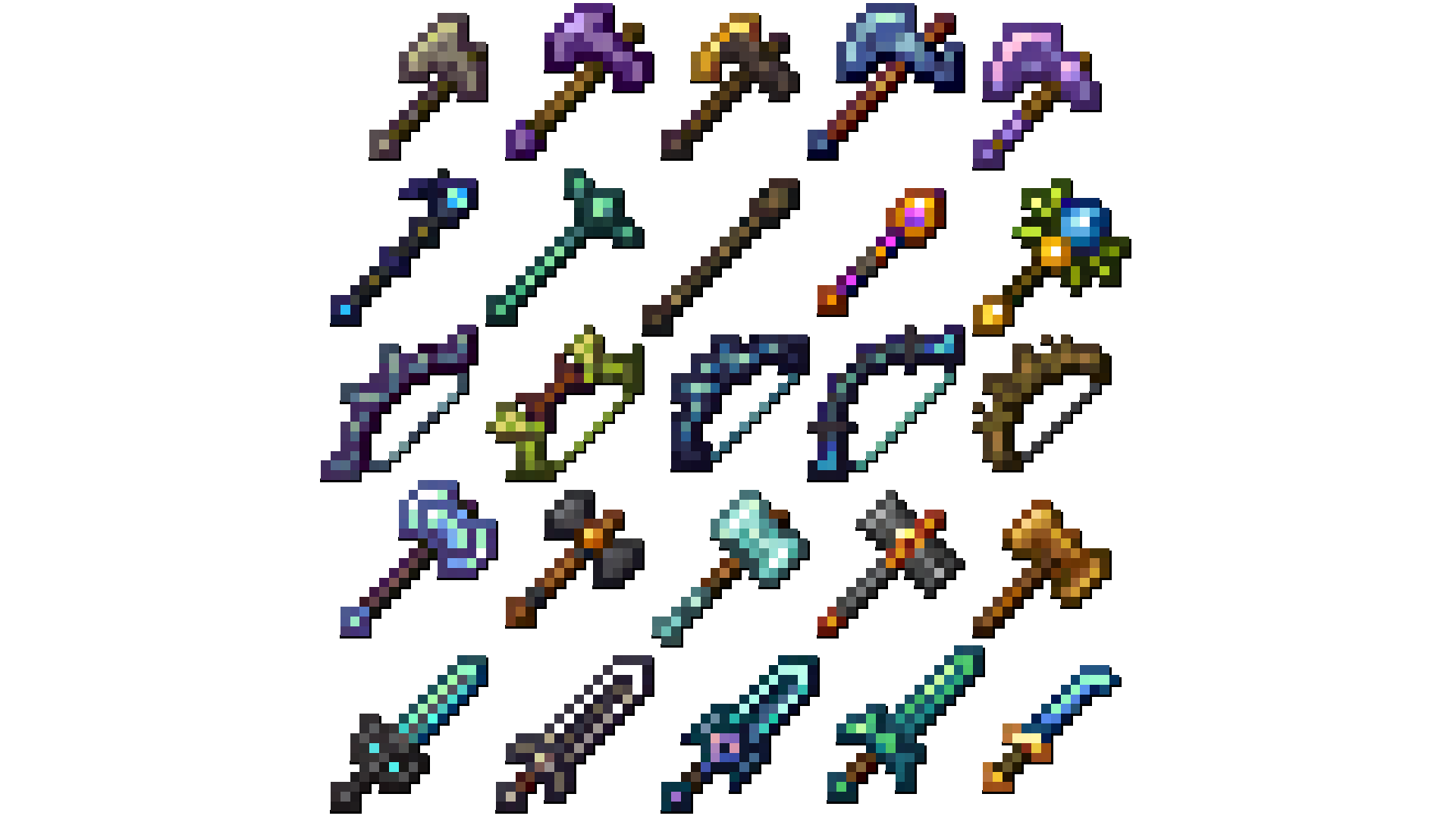 Premium MC Oraxen & ItemsAdder Configurations | RPG Weapons x16 Megapack