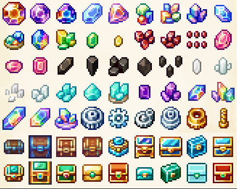 RPG Gems x16 Megapack [Oraxen & ItemsAdder Configuration] Minecraft Texture Pack