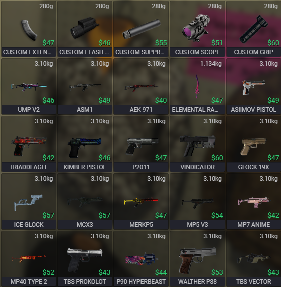 Bunny Store | FiveM Weapon Pack