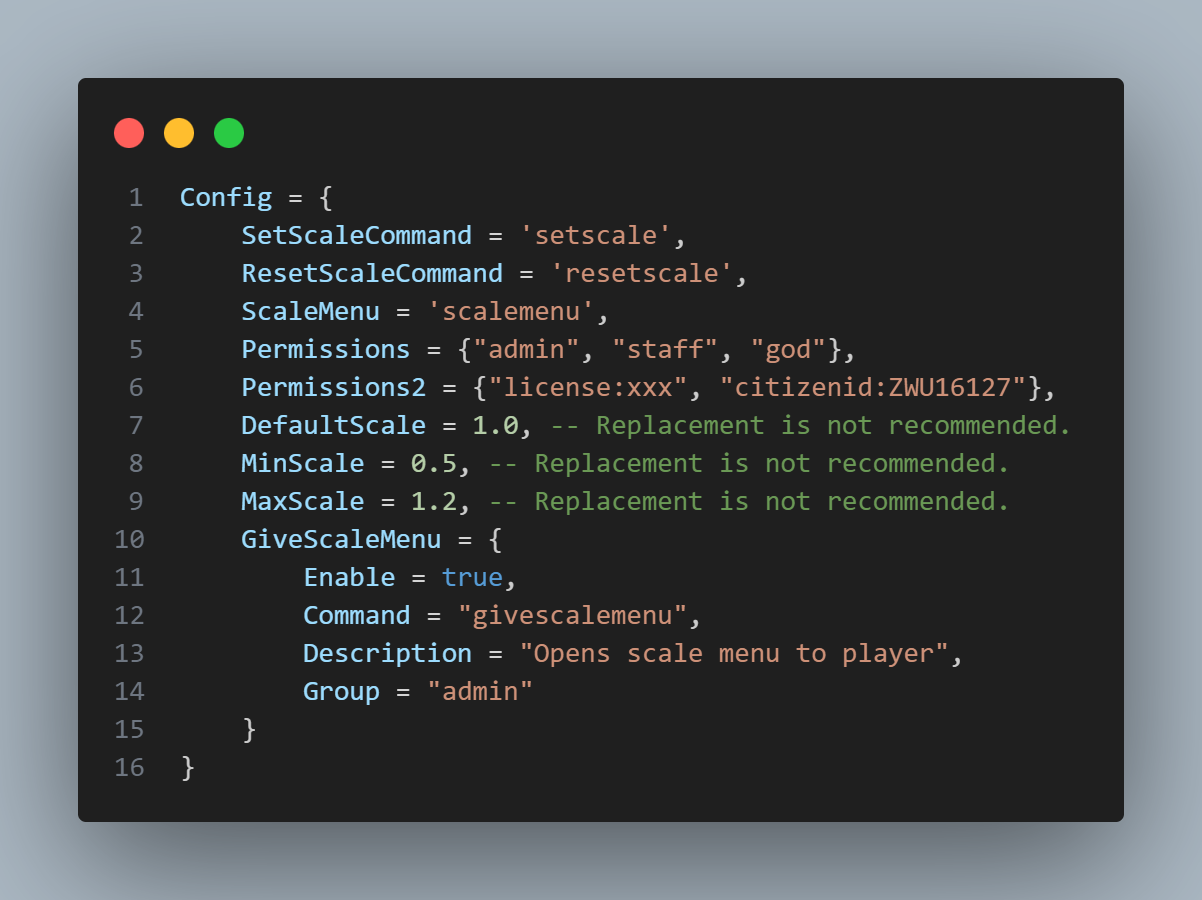 nationstore | [STANDALONE] Nation Ped Scale - Fivem Player Scaling