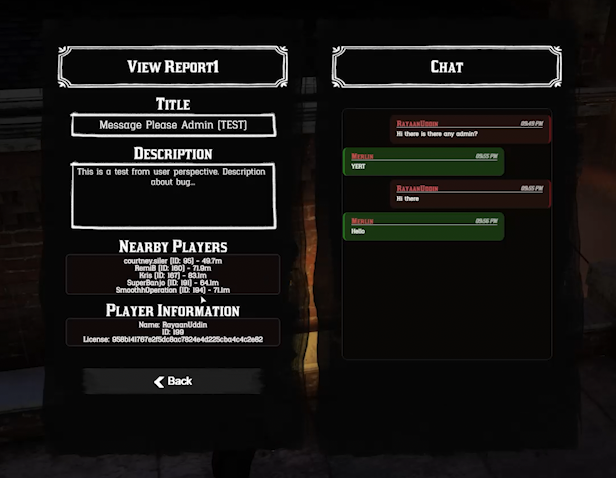 EZ Scripts | EZ Report Menu