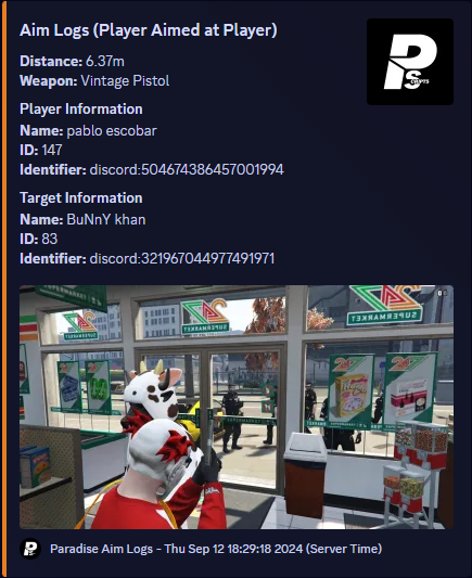 paradisescripts | Aim Logs