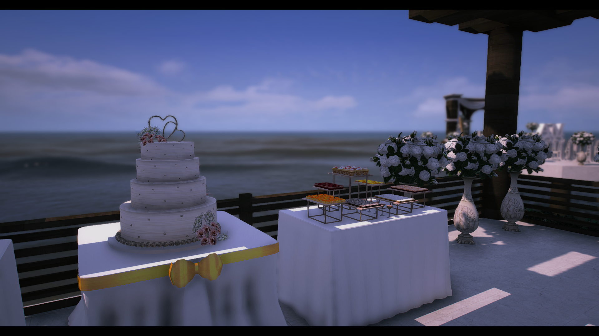 Sakura Mods | Wedding on Beach