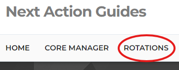 Next Action Guides | Welcome