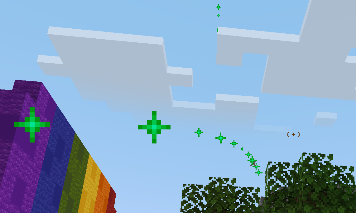 Pixels SMP · Heavenly Particles Pack