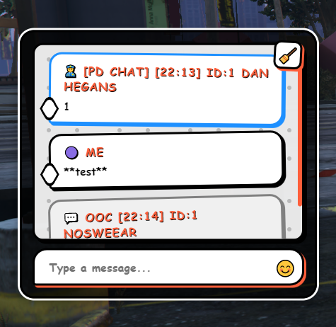 NS · 💬 Advanced RP Chat [QBCore]