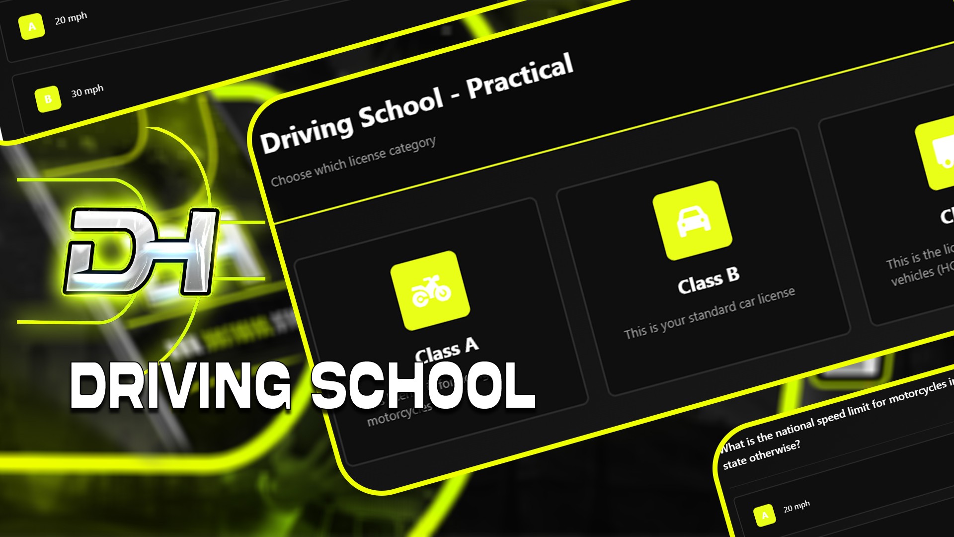 DH Studios · DH | Driving school [QB] [QBX]