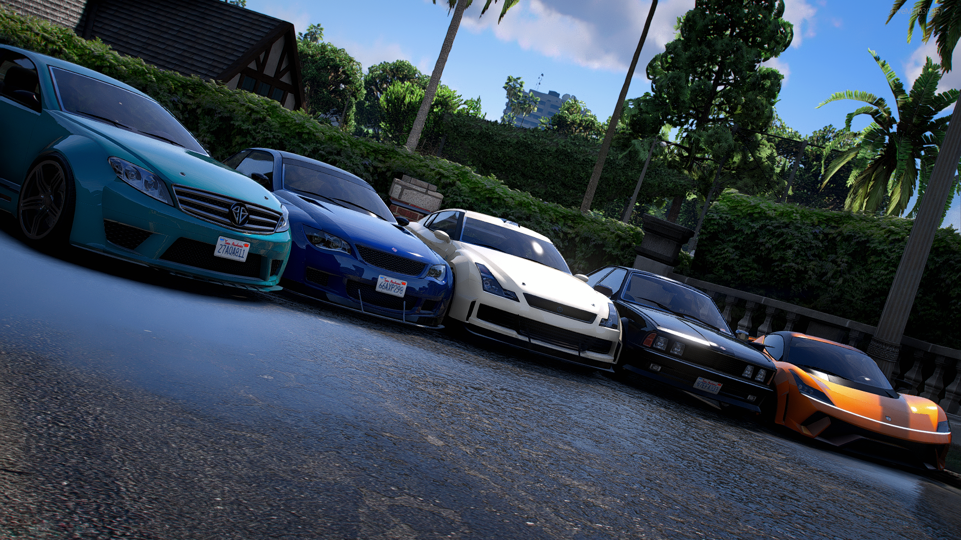 GK Projects&Cars · Various widebody Car pack V4