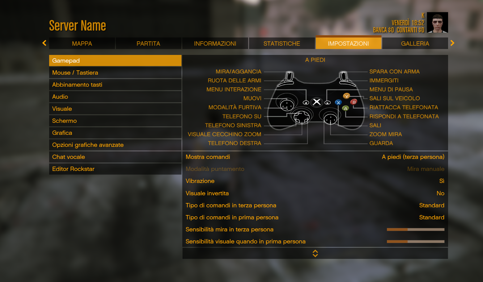 KFDev · [STANDALONE] Custom ESCAPE Menu