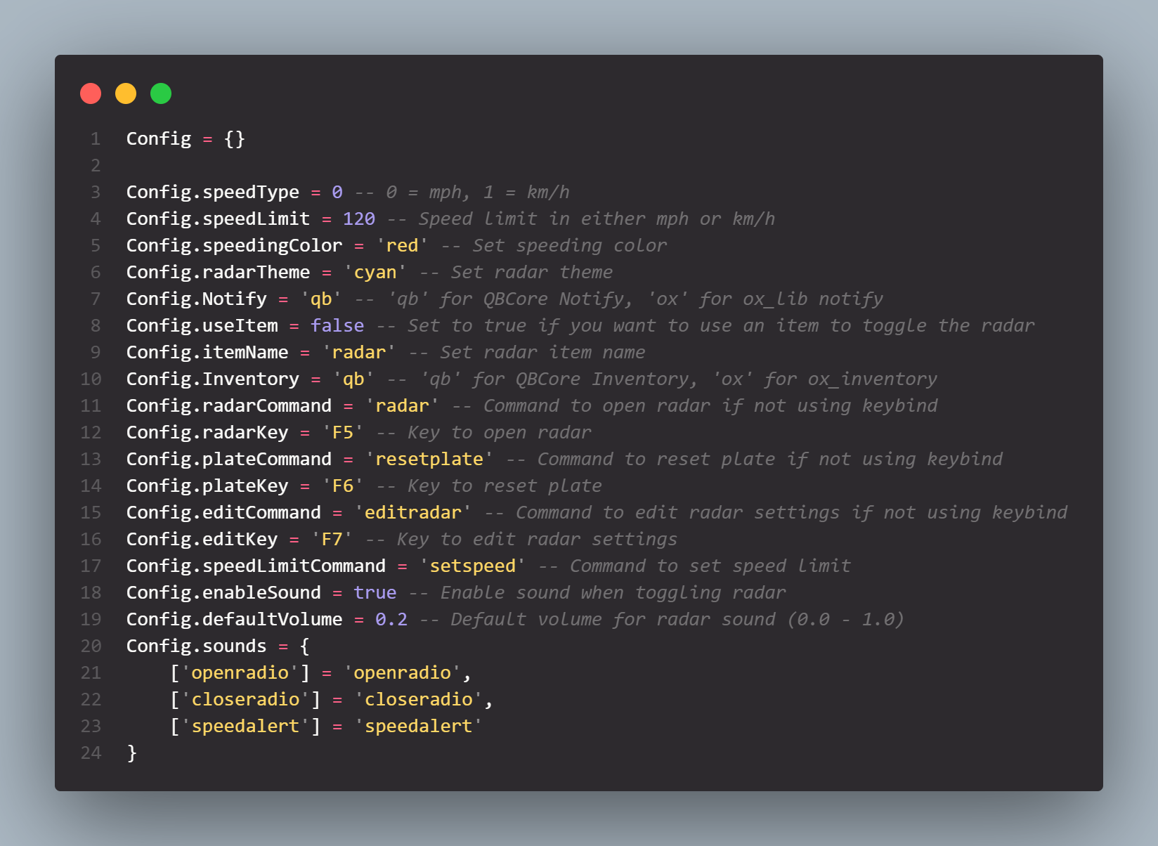 SavageX · Police Radar [ESCROWED] [QBCORE/QBOX/ESX/STANDALONE]