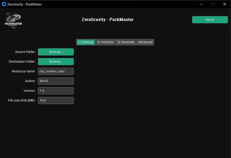 ZeroGravity · ZeroGravity - PackMaster