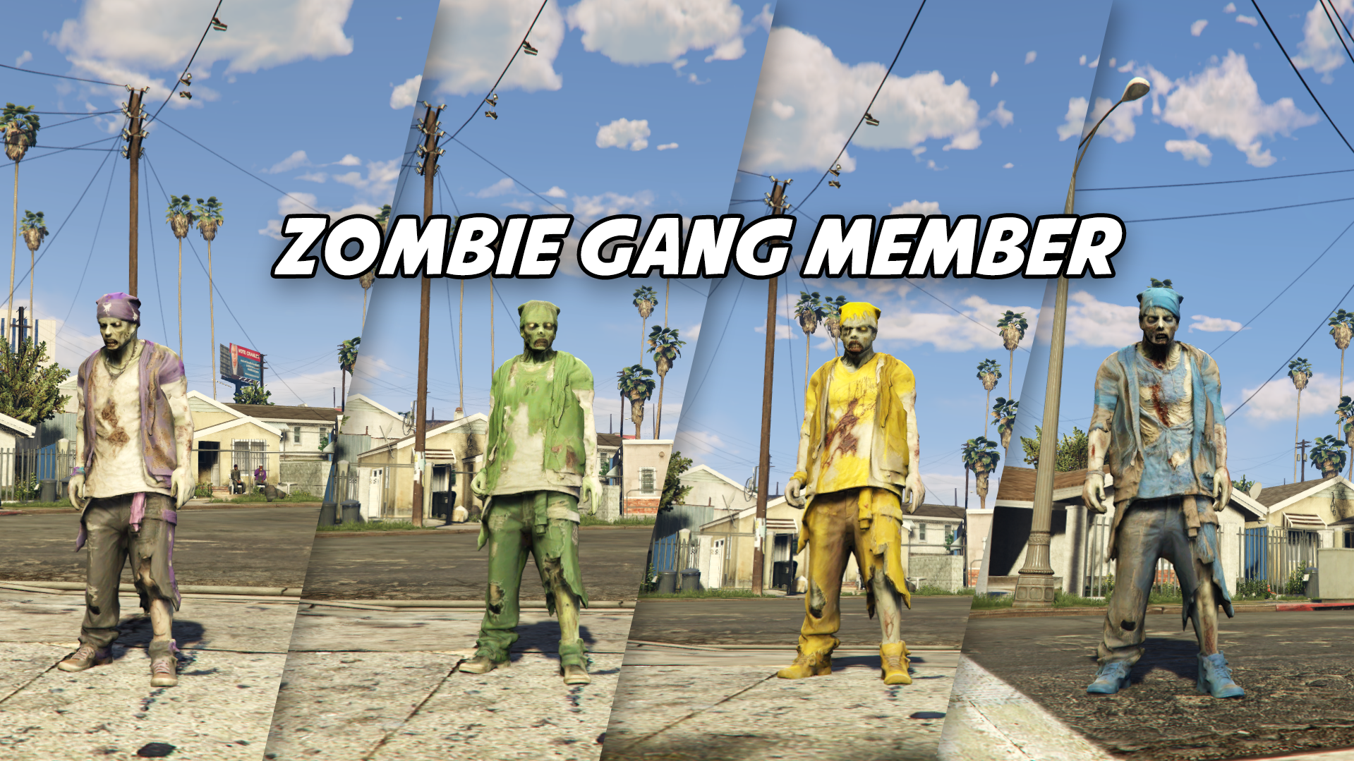 Popcorn Roleplay · Zombie - Gang Member