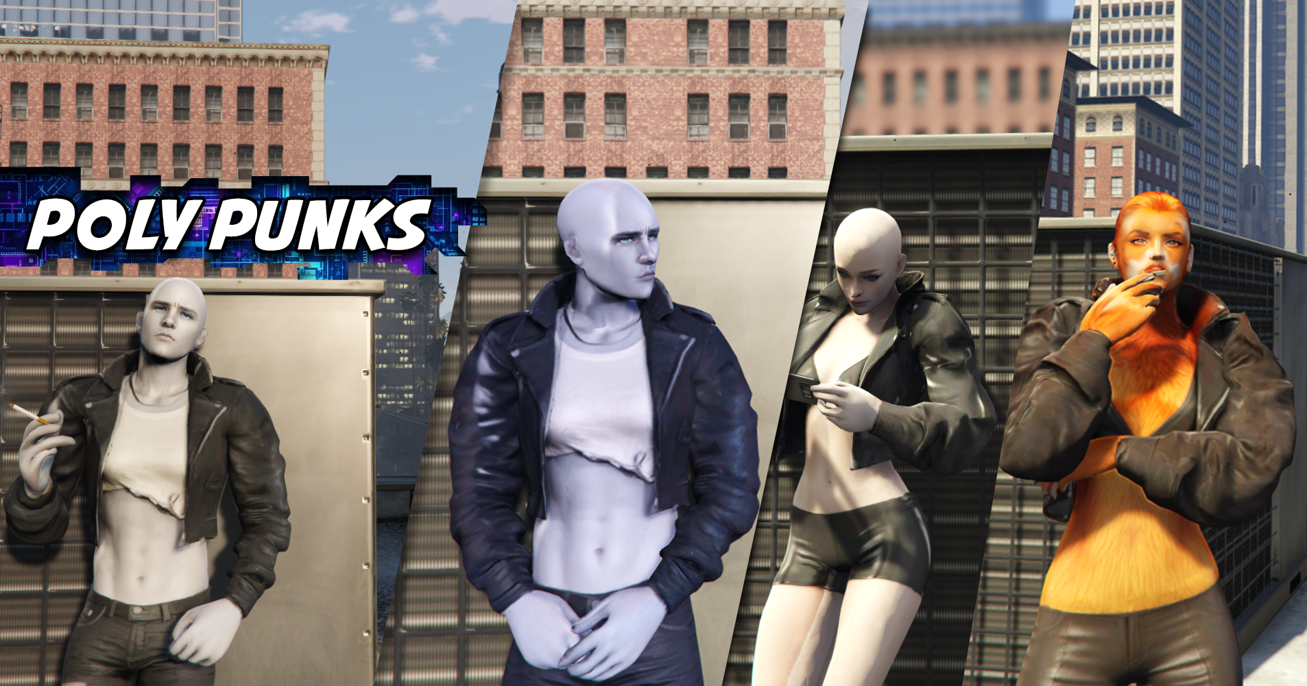 Popcorn Roleplay · Poly Punks Pack