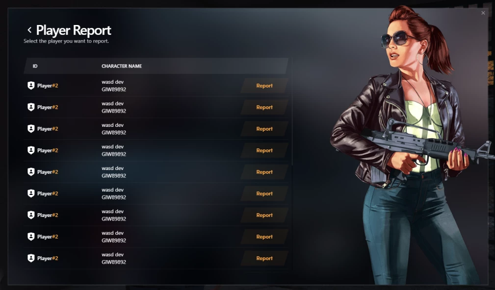 wasd High-Quality FiveM Scripts · Report Script