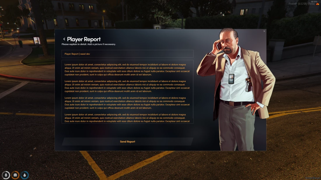 wasd High-Quality FiveM Scripts · Report Script