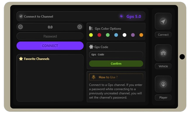 wasd High-Quality FiveM Scripts · GPS Script