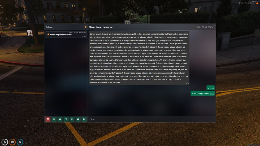 wasd High-Quality FiveM Scripts · Report Script