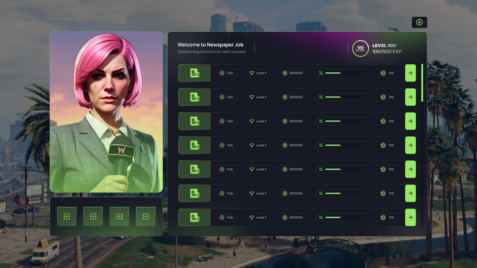 wasd High-Quality FiveM Scripts · Multiplayer Newspaper Job