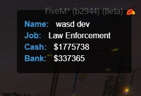 WASD Scripts · Player Info
